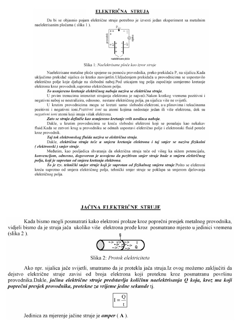 2 Elektricna Struja | PDF