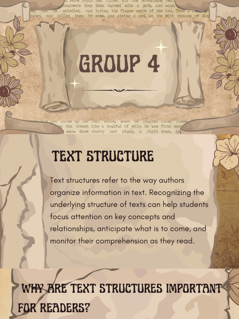 Understanding Text Structures in Reading | PDF | Cognitive Science | Communication
