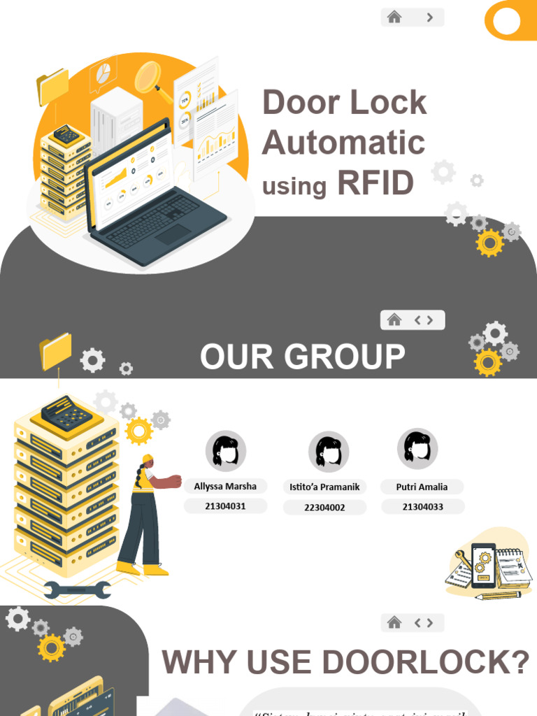 Kunci Pintu Otomatis RFID | PDF