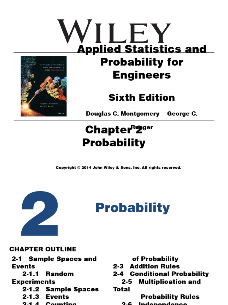 CH 02 | PDF | Probability Distribution | Random Variable