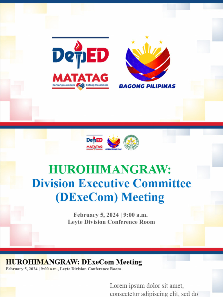 DepEd MATATAG PPT Presentation Template | PDF