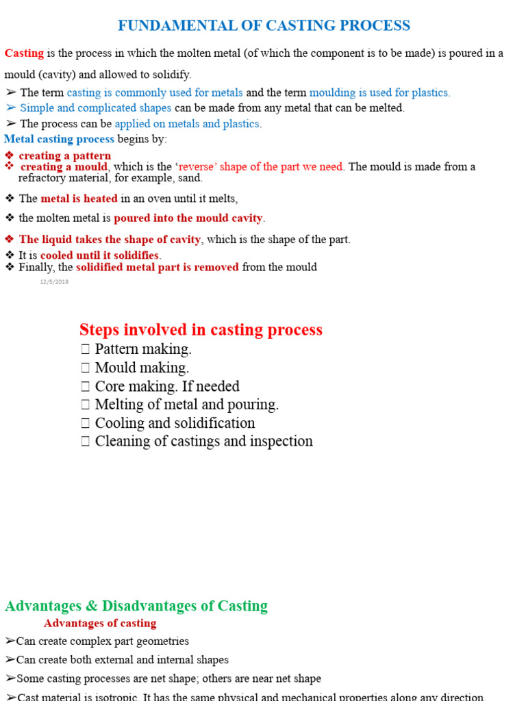 Casting Best | PDF | Foundry | Casting