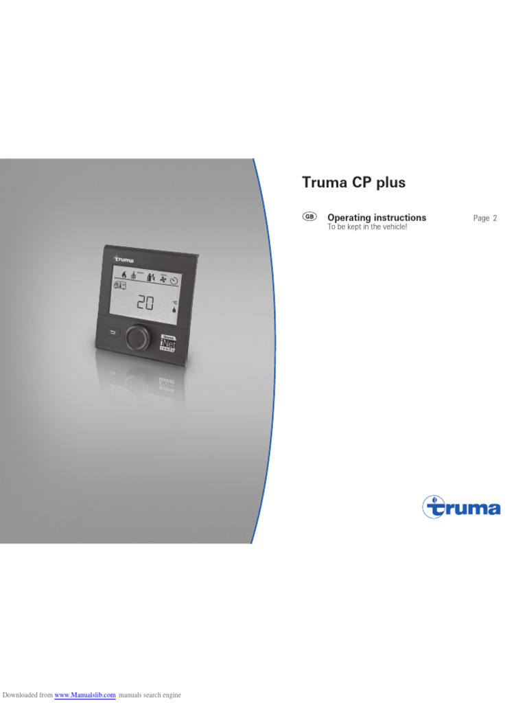 Truma CP Plus | PDF | Water Heating | Air Conditioning
