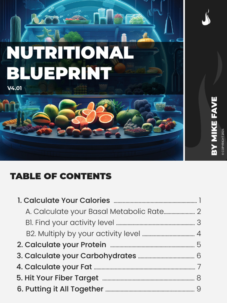 Nutritional Blueprint v4 | Download Free PDF | Fat | Carbohydrates