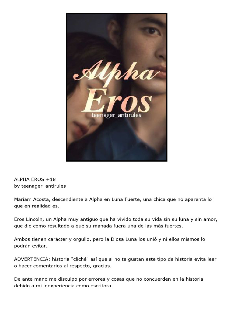Alpha Eros | PDF