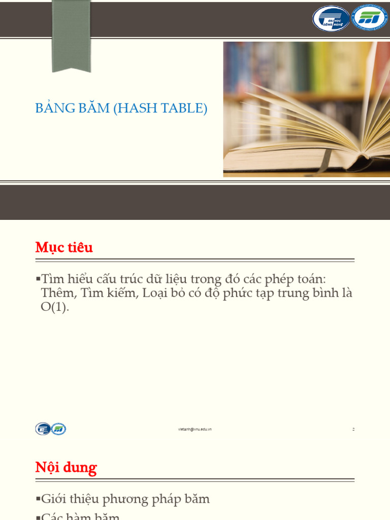 W11 Hash Table | PDF
