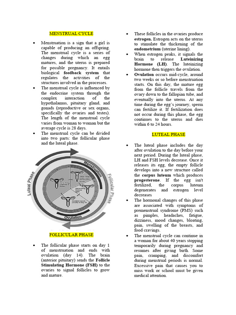Sci Rev | PDF | Menstrual Cycle | Translation (Biology)