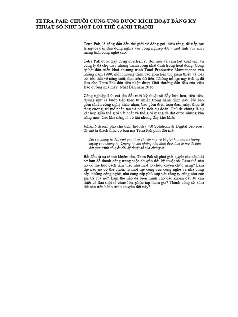 tetra pak case (1) | PDF