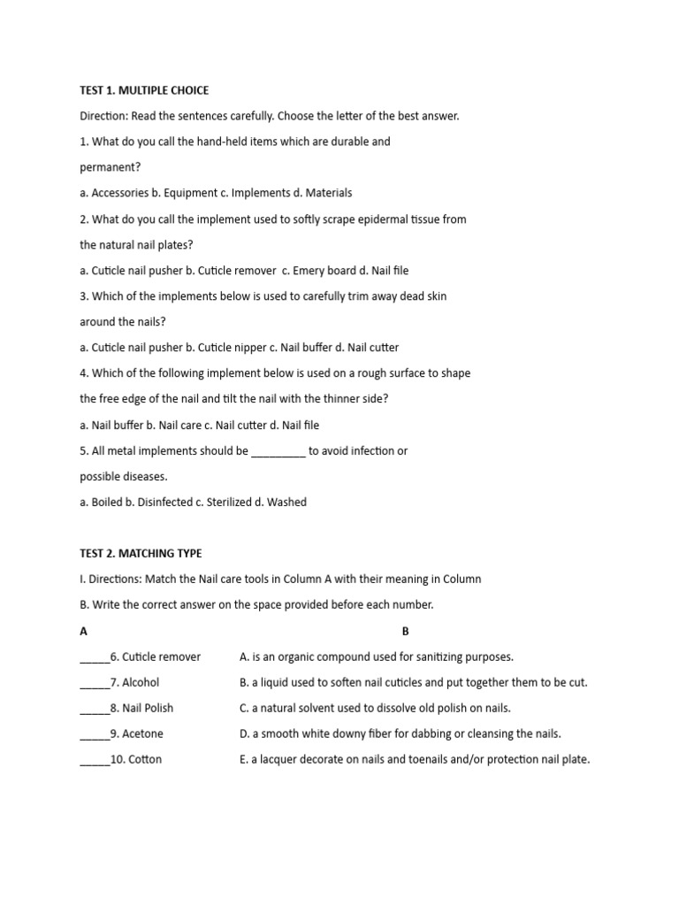 Tle-8 Activity Sheet | PDF