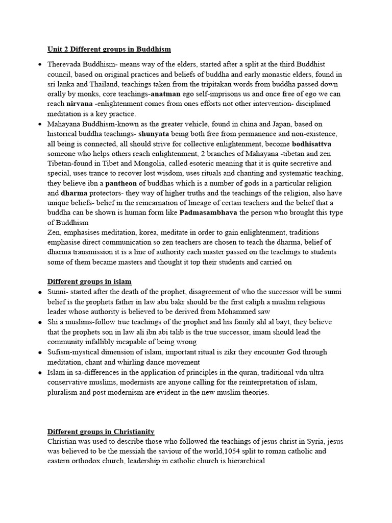 Rs Notes | Download Free PDF | Interfaith Dialogue | God