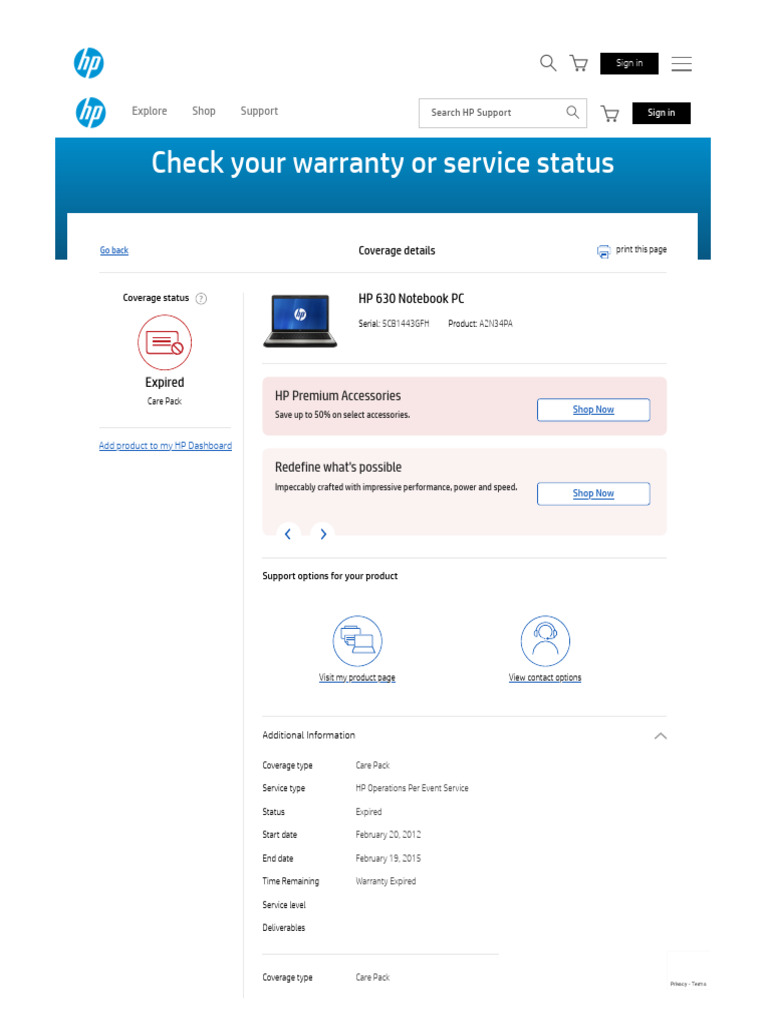 HP 630 Serial | Download Free PDF | Hewlett Packard | Computer Science