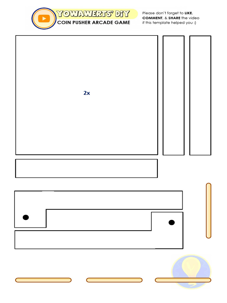Coin Pusher Template | PDF