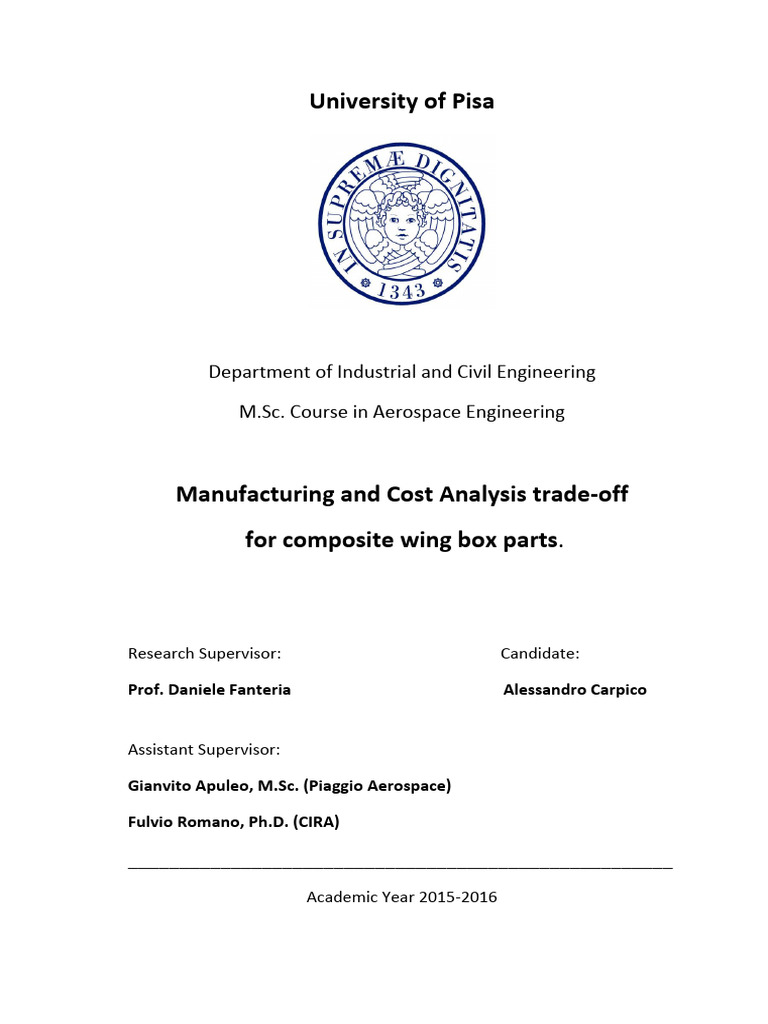 Composite Materials Manufacturing Costs | Download Free PDF | Composite ...