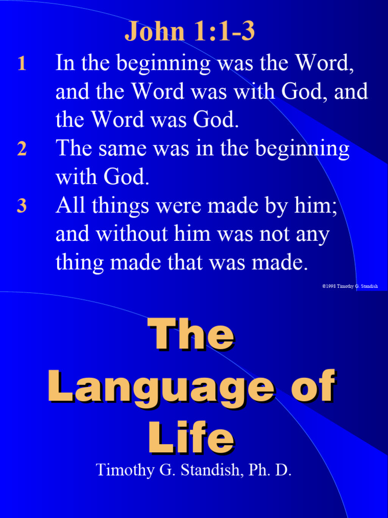 Powerpoint The Language of Life | PDF | Translation (Biology) | Genetic ...