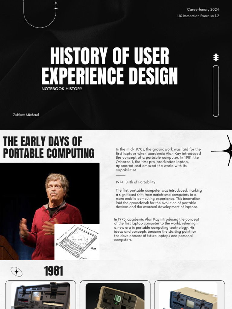 1.2 A History of User Experience Design | PDF | Laptop | Apple Inc.