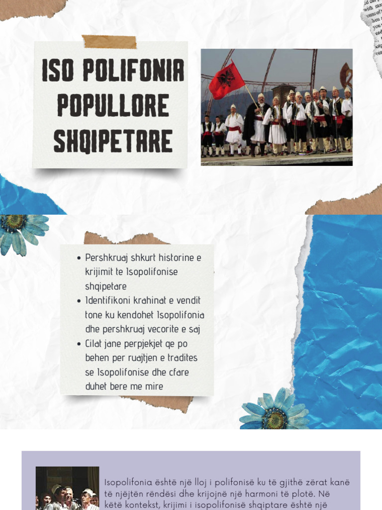 Iso Polifonia Popullore Shqipetare | PDF