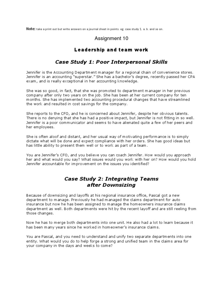 Assignment No 10 | PDF | Layoff | Applied Psychology Assignment No 10 | PDF | Layoff | Applied Psychology