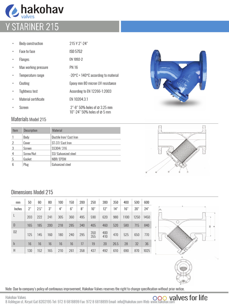 HAKOHAV STRAINER 215pdf | PDF