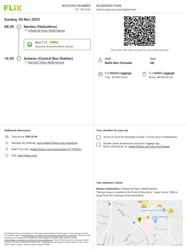 Tickets | PDF | Bus Transport | Transport