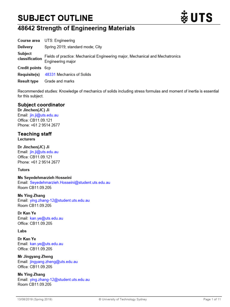 Strength SO | PDF | Stress–Strain Analysis | Stress (Mechanics)