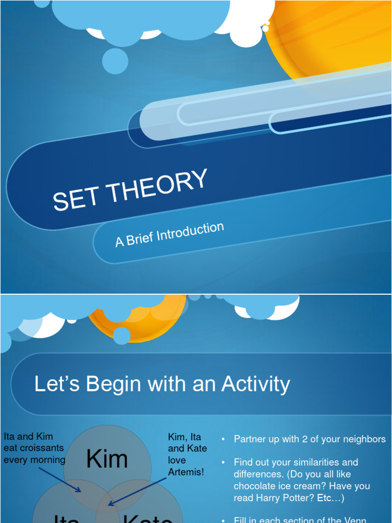 Settheory | PDF | Set (Mathematics) | Mathematical Logic Settheory | PDF | Set (Mathematics) | Mathematical Logic
