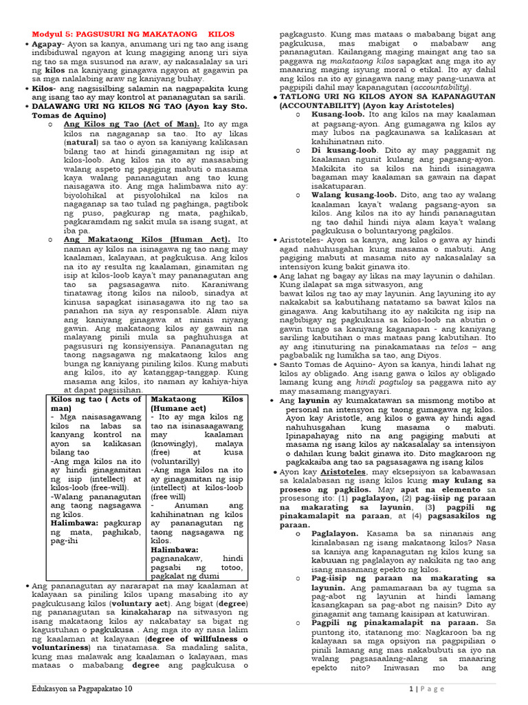 Q2 Esp-Outline | PDF