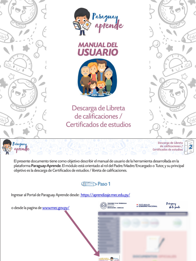 Aprendizaje - Descarga de Antecedente y Libreta | PDF | Informática