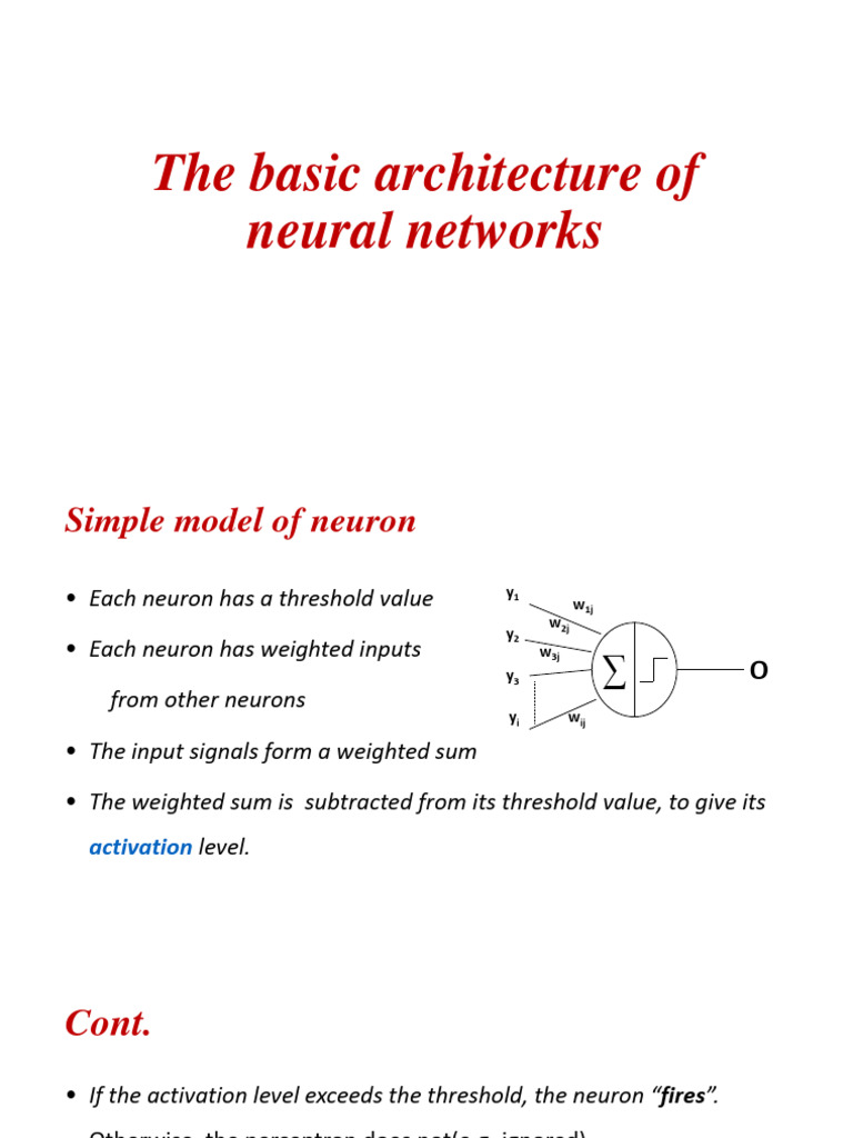 Artifical Neural Networks - Lect - 2 | PDF | Artificial Neural Network | Function (Mathematics)