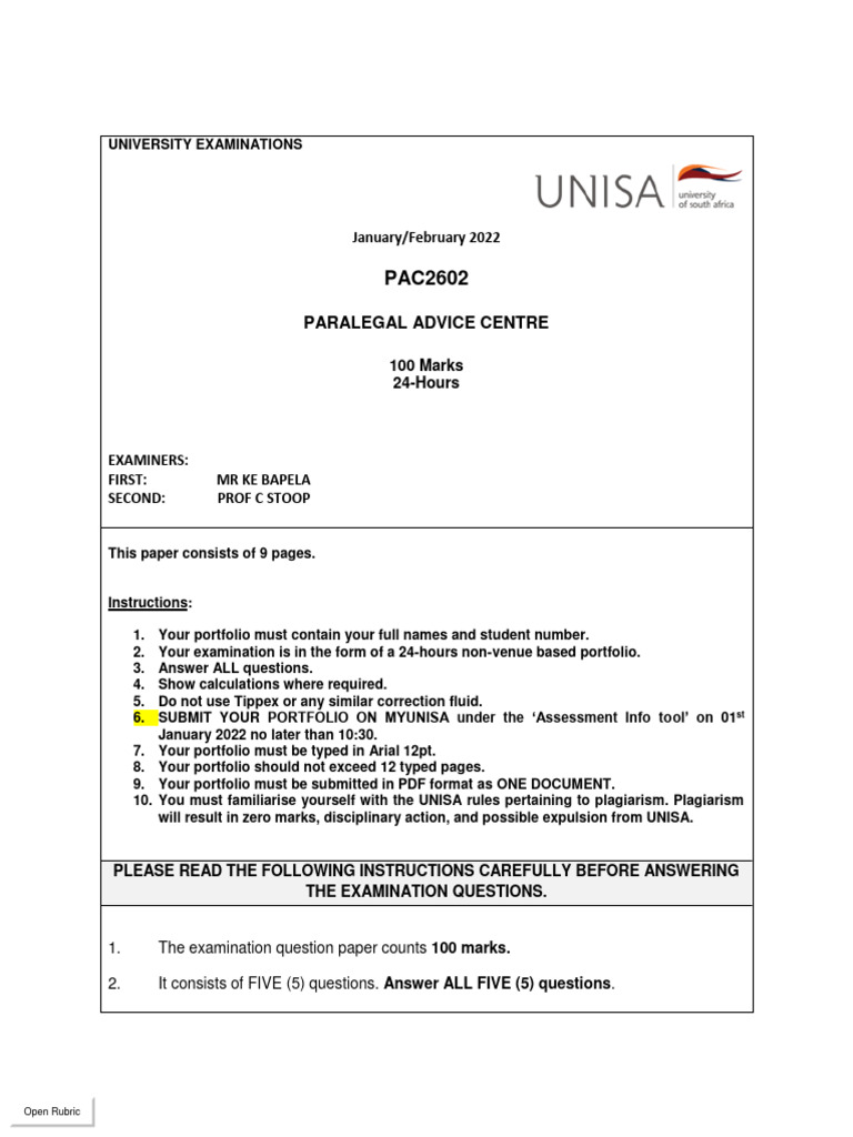 Past Exam Question Paper | PDF | Quotation Mark | Nonprofit Organization