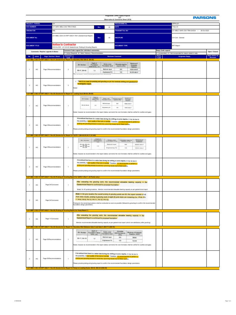 OCS - L01-MBLC-SAPL-D03-TRN-024534 REPORT - Geotechnical, Probing ...
