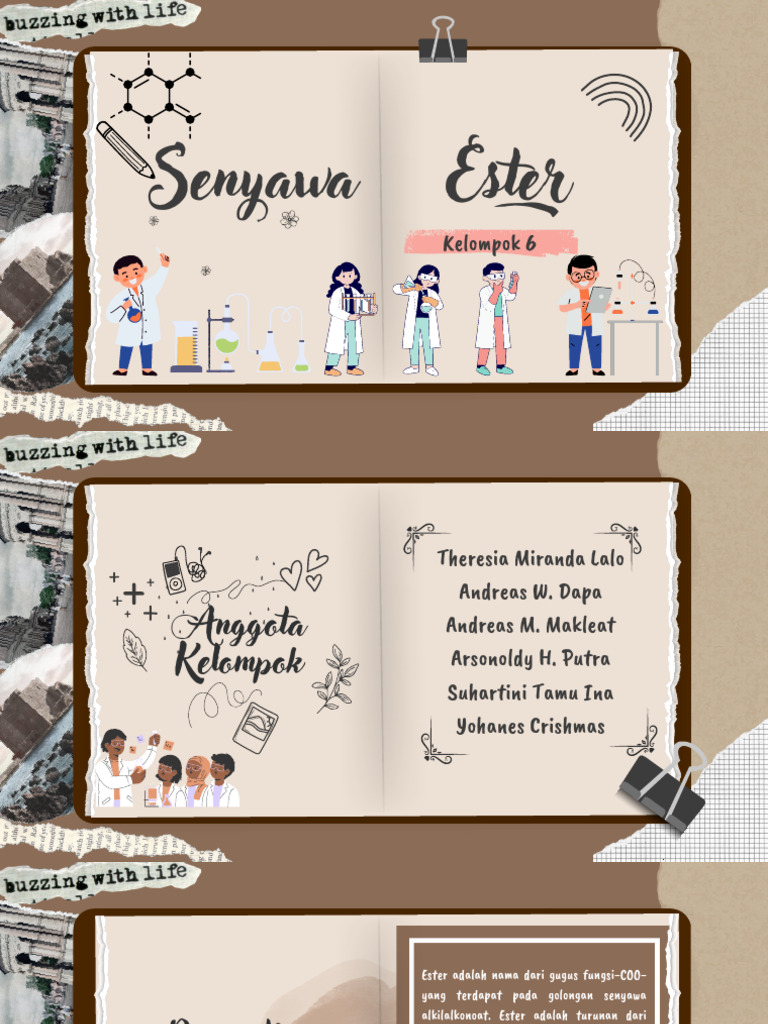 Sifat dan Contoh Senyawa Ester | PDF