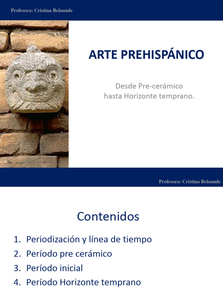 Preceramico-Horizonte Temprano | PDF | Era precolombina | Andes