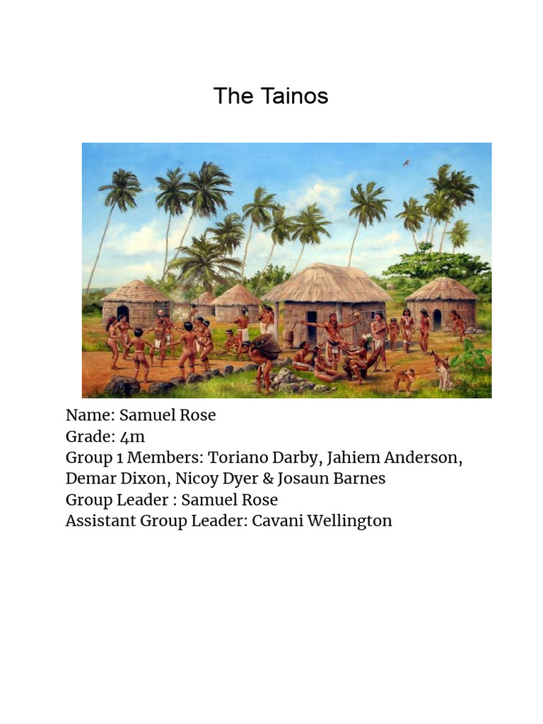 The Tainos | PDF