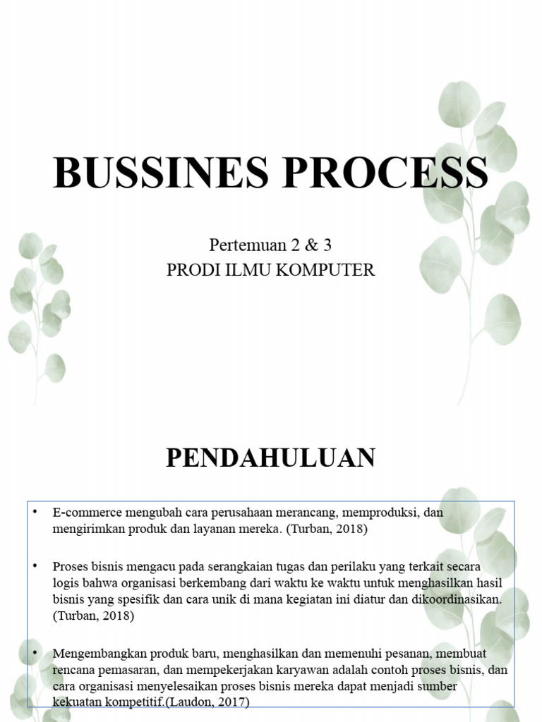 Jenis-jenis E-Commerce dan Proses Bisnis | PDF