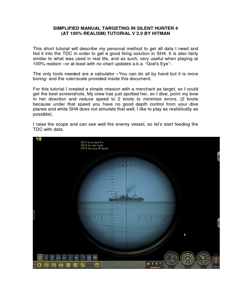 Simplified Manual Targeting 100 Realism | PDF | Cargo Ship | Ships
