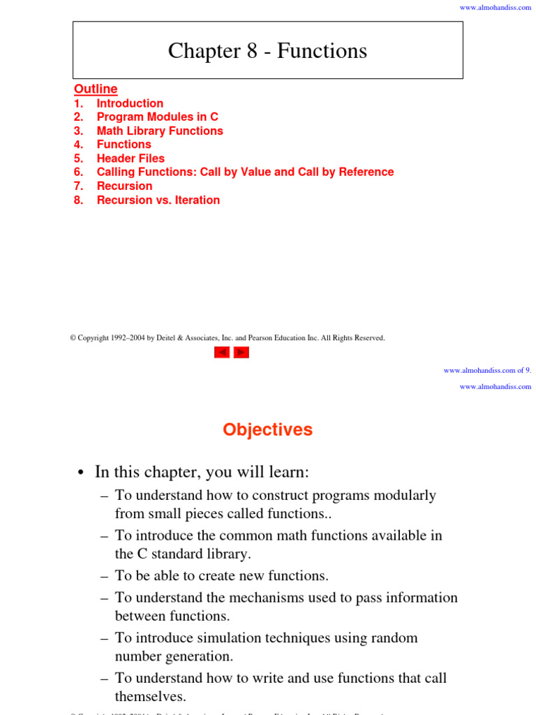 Chapitre8 Fonctions | PDF | Integer (Computer Science) | Iteration