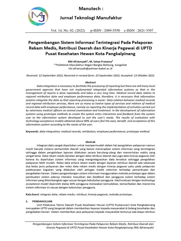 239-Article Text-1166-1-10-20221125 | PDF | Unified Modeling Language ...