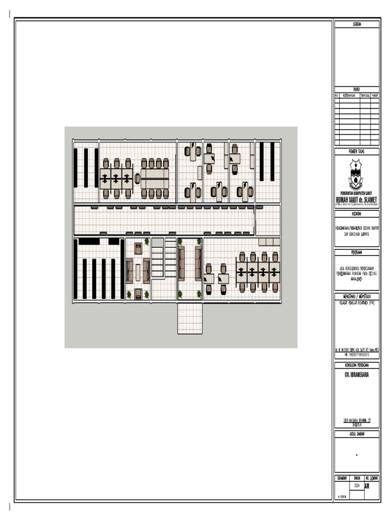 3D Ruang Pegawai | PDF