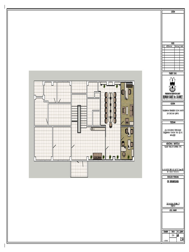 3D Ruang Wadir | PDF