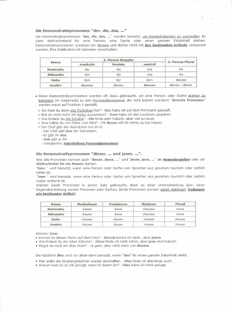 Gramatik, Artikeln-2 | PDF