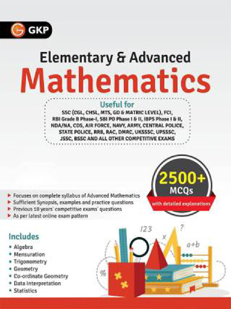 Sample Kiran SSC Advanced Mathematics Free PDF Book | PDF | Rational Number | Integer