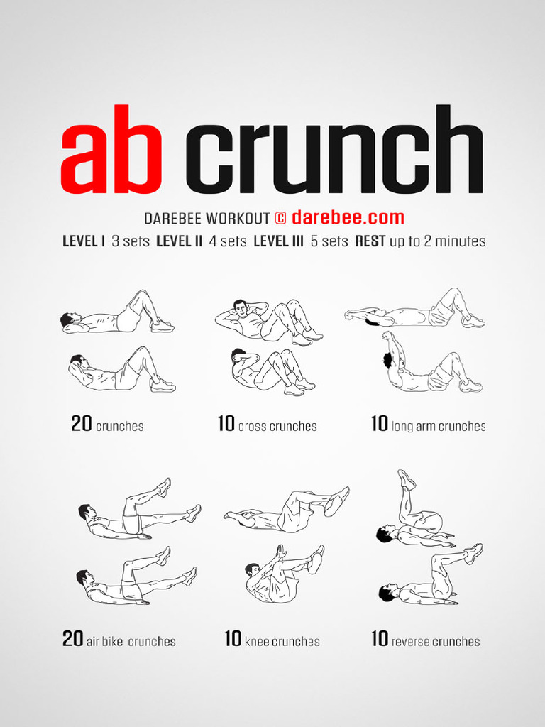 Ab Crunch Workout | PDF