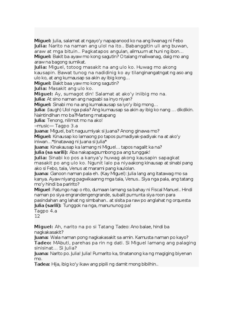 Severino Reyes (Walang Sugat) | PDF