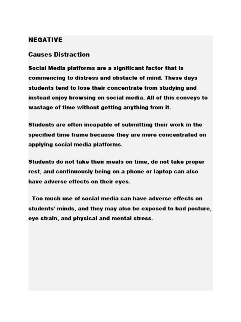 NEGATIVE | PDF | Social Media | Popular Culture & Media Studies