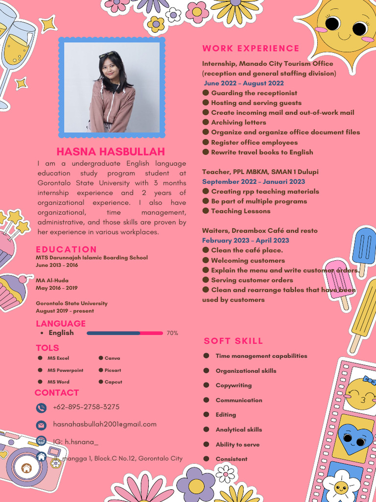 Hasna Hasbullah CV | PDF