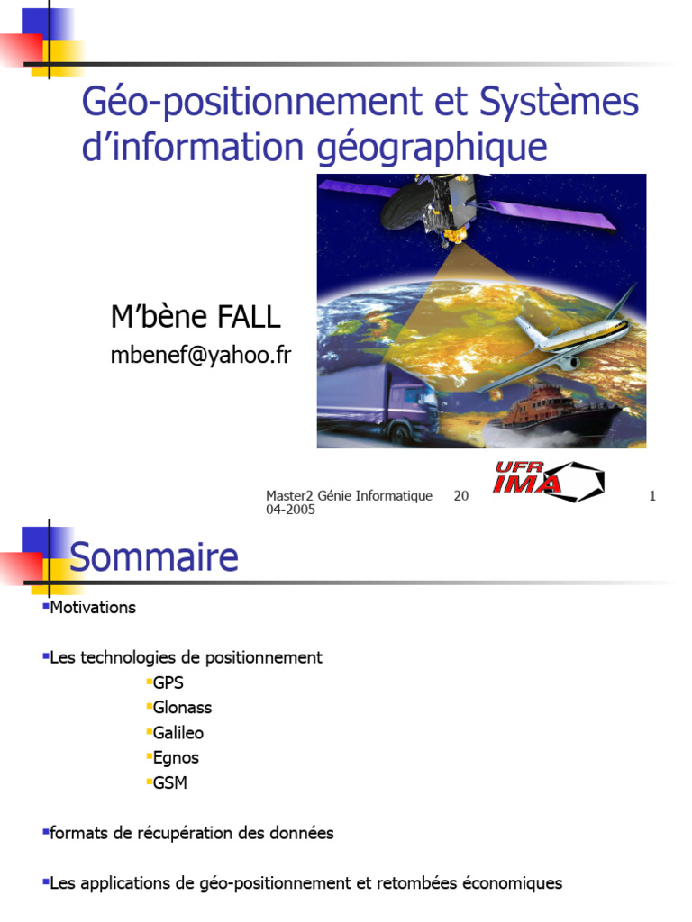 Geolocation | PDF | Système de positionnement global | GSM