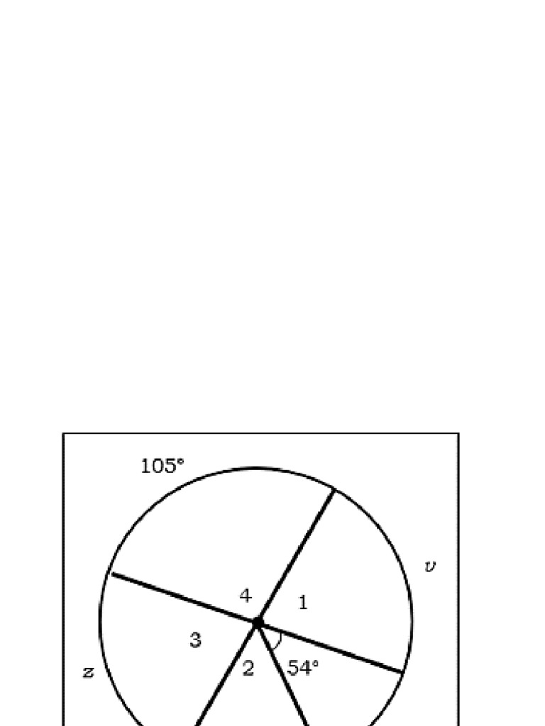 CENTRAL ANGLE - Examples | PDF