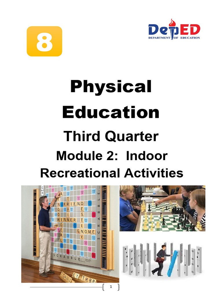 PE 8 Module 2 | PDF | Competitive Games | Board Games