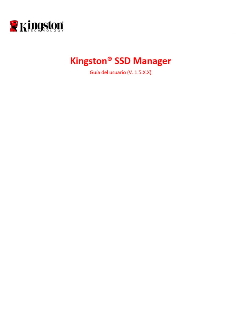 SSD Manager User Guide LATAM | PDF | Unidad de estado sólido ...