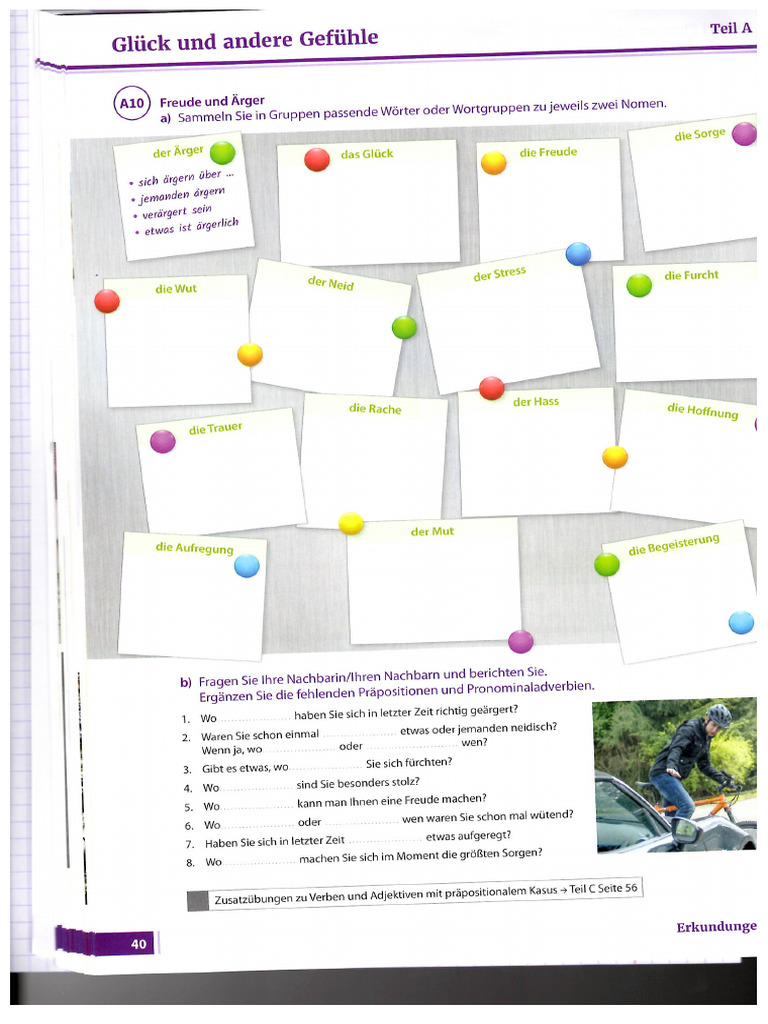 Freude Und Aerger Wortgruppen | PDF